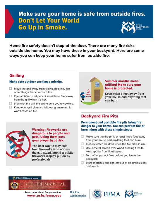 Fire Safety Tips | Florida's State Fire Marshal